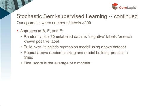 ppt semi supervised learning on partially labeled imbalanced data