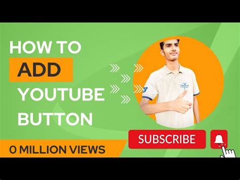 How To Add Subscribe Button In Video Subscribe Ka Button Video Main