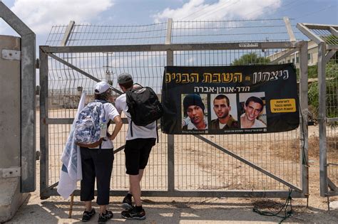 Hamas Releases Video That Appears To Show Israeli Missing Since 2014 The New York Times