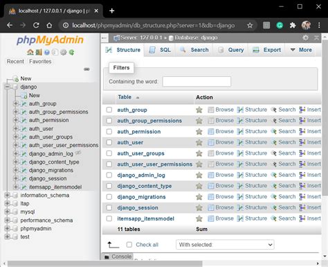 django mysql how to set up django to use a database askpython