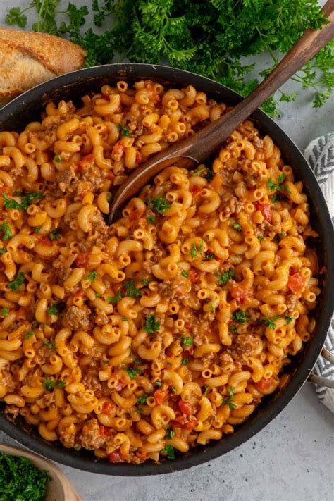 Homemade Hamburger Helper Lasagna