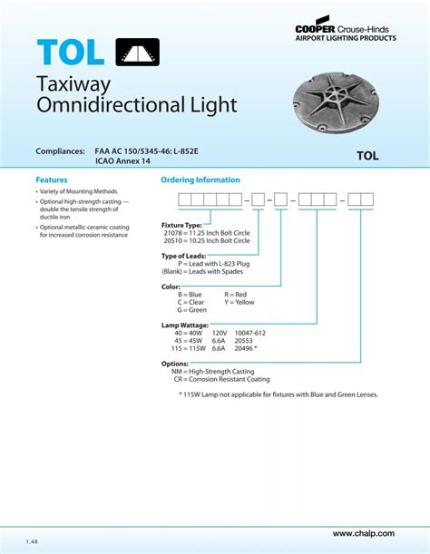 Taxiway Omnidirectional Light Oksolar