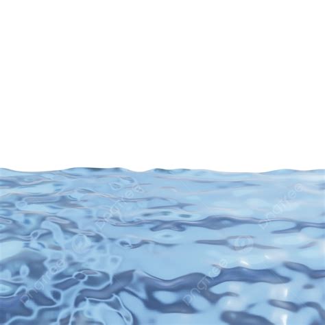 3dc4d Three Dimensional Water Ripples 3d C4d Stereoscopic PNG