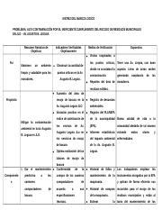 Plantilla Matriz Marco Lógico GRUPO 01 docx MATRIZ DEL MARCO LOGICO