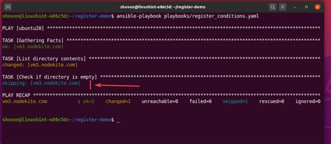 How To Use Ansible Register Module Linux Hint