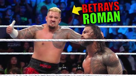 Solo Sikoa Betrays Roman ReignsBray Wyatt Bashed Jey Uso Spotted