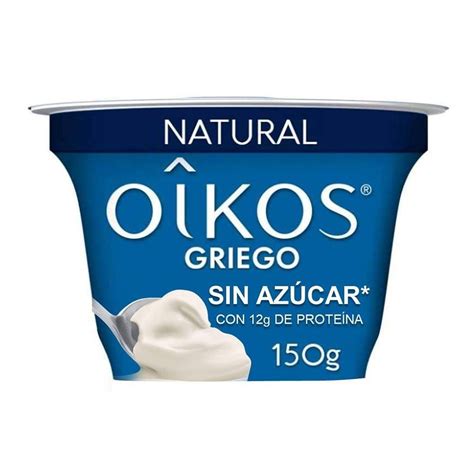 Yoghurt Griego Oikos Natural Con G De Prote Na G Walmart