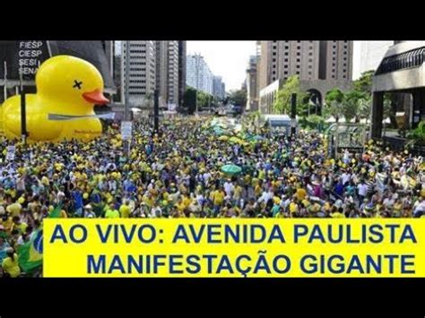 Manifestação pela liberdade lota Avenida Paulista veja o vídeo YouTube