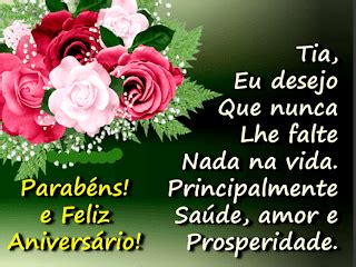 Flores Feliz Anivers Rio Tia Ser Tia Amar Uma Pessoinha Que N O Sua Mas