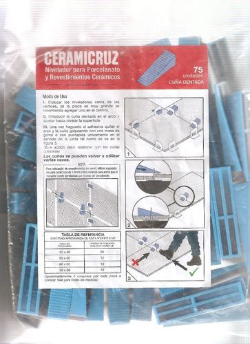 Nivelador De Porcelanato 900 Arcos 150 Cuñas Ceramicruz