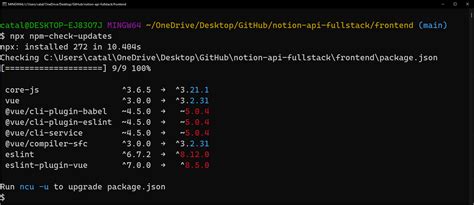 how to update project dependencies to the latest versions