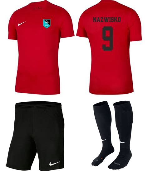 Komplet Nike Piłkarski z Własnym Nadrukiem Niska cena na Allegro pl