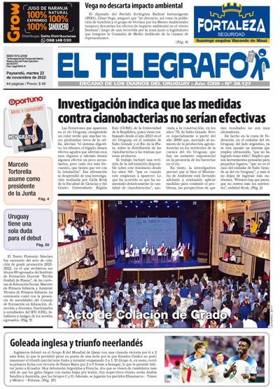 Edición 22 11 2022 Diario El Telégrafo