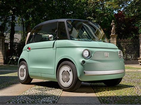 Nouvelle Fiat Topolino la microcar électrique pour la ville Fiat