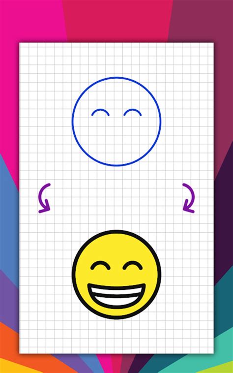 How To Draw Emoji Step By Step Drawing Lessons APK Para Android