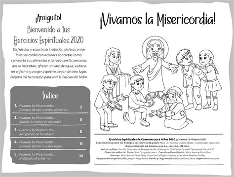Eficacia Coordinar Aumentar las obras de misericordia para niños