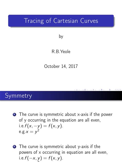 tracing cartesian curves symmetry properties pdf cartesian coordinate system tangent