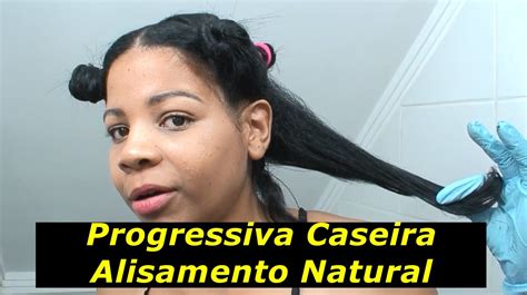 Progressiva Caseira Alisamento Natural Fácil e Rápido Resultado