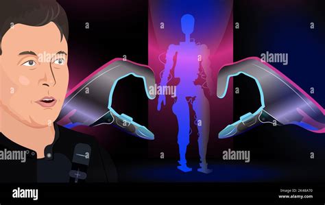 September Elon Musk Shows Off Humanoid Robot Prototype At
