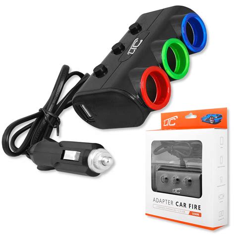 Adapter Rozgałęziacz Zapalniczki Samochodowej Usb Lamex