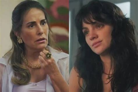 Terra e Paixão Petra após casamento Luigi faz revelação a Irene