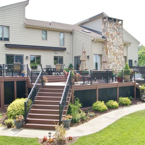 Back Deck Designs Patio Deck Designs Backyard Pool Designs Decks