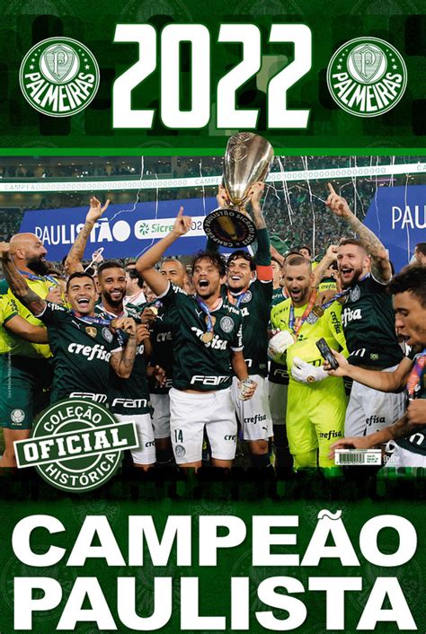 Coleção Oficial Histórica Palmeiras Edição 29 Pôster Paulista 2022