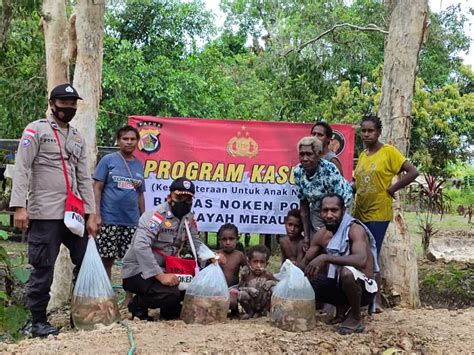 Binmas Noken Beri 500 Bibit Ikan Bagi Pembudidaya Ikan Di Ka
