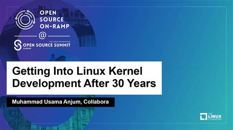 Getting Into Linux Kernel Development After Years Muhammad Usama