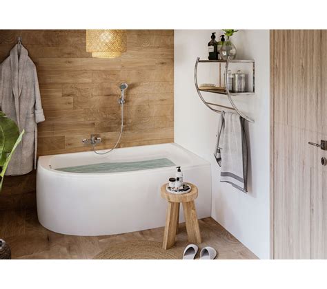 Baignoire Gain De Place Asymétrique Gauche Diva 160 X 90 Cm BUT