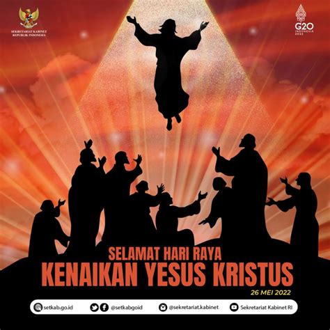 Sekretariat Kabinet Republik Indonesia Selamat Hari Raya Kenaikan