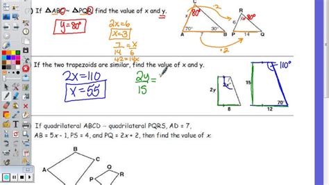similarity reading homework similar polygons 1 11 youtube