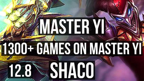 YI Vs SHACO JNG DEFEAT Quadra 1300 Games 1 7M Mastery Rank 12