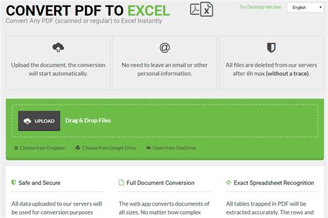how to convert a pdf into an excel document 4 options digital trends