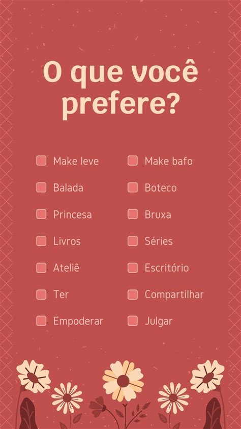 29 Enquetes Prontas Para O Instagram As Melhores DPopular