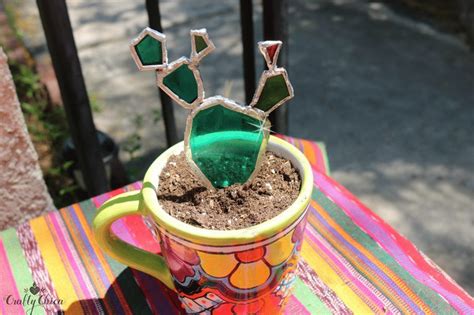 Stained Glass Cactus Diy Crafty Chica
