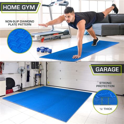 Snapklik ProsourceFit Puzzle Exercise Mat 12 In EVA Interlocking