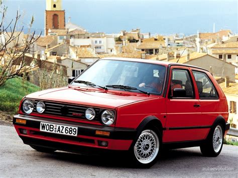 VOLKSWAGEN Golf II GTI 3 Doors Specs 1984 1985 1986 1987 1988