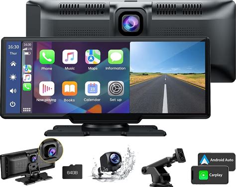 Lamto Wireless A pple Carplay Android Auto Stereo Empfänger mit 2K