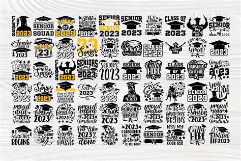 Graduation Svg Bundle Senior Class Of Svg Graduate Svg By