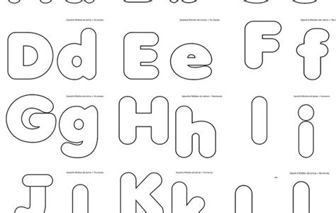 Letras Do Alfabeto Para Imprimir E Recortar