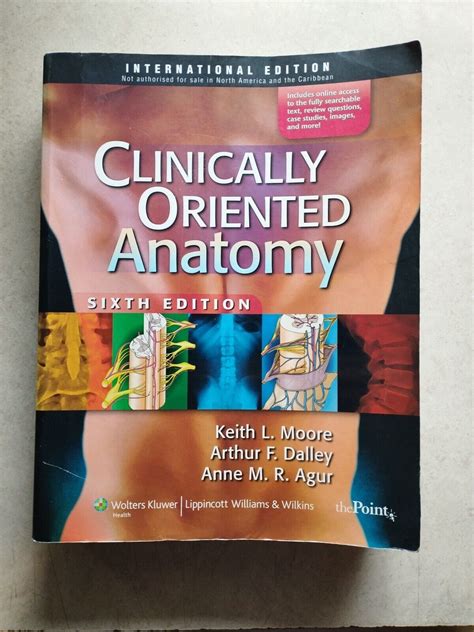 Clinically Oriented Anatomy By Keith L Moore Sixth Edition MisterBookman