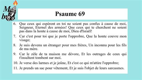Minutes Bibliques 04 Octobre 2021 Jai soif de ta présence YouTube