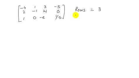 solved a give the order of each matrix b if a [ai j] identify a32 and a23 or explain why