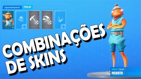 COMBINAÇÕES DE SKINS FORTNITE MEU PEIXOTO PIPOCO FORTNITE YouTube