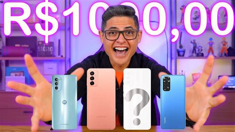 MELHORES CELULARES NA FAIXA DE R 1000 REAIS PARA COMPRAR NESSA BLACK