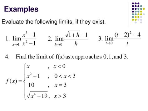 ppt section 2 3 evaluating limits algebraically powerpoint presentation id 2873560