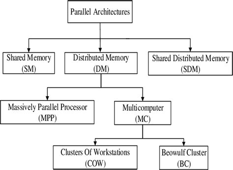 classification of parallel architecture download scientific diagram