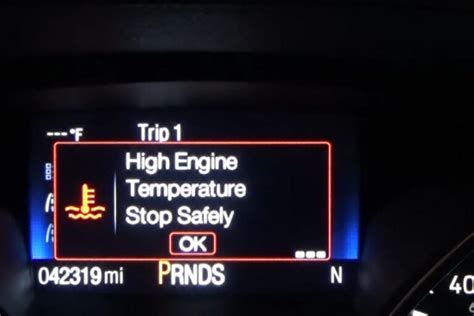 High Engine Temperature Stop Safely Guaranteed Fix