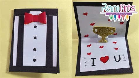 Haz Una Tarjeta F Cil Y R Pida Para Pap Diy Easy Father S Day Card